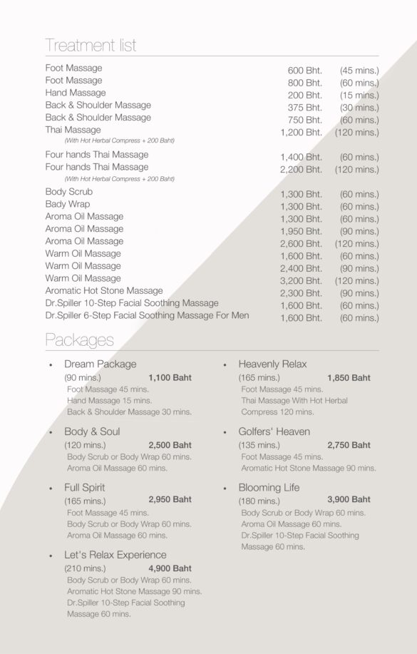 【泰國 Let's Relax Spa】網上預約全線療程及套餐，可享9折優惠！曼谷、華欣、清邁、布吉、喀比、蘇梅及芭堤雅分店都適用 ...